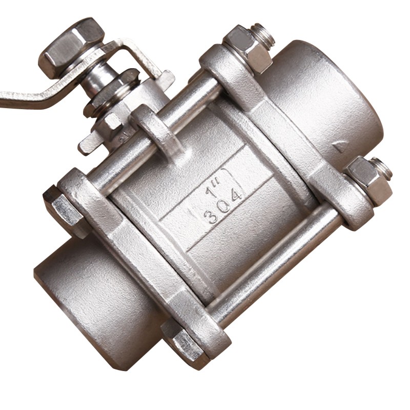 三片式重型球阀Q11F-40P Q61F-40P内螺纹对焊接高压球阀1000WOG_虎窝淘