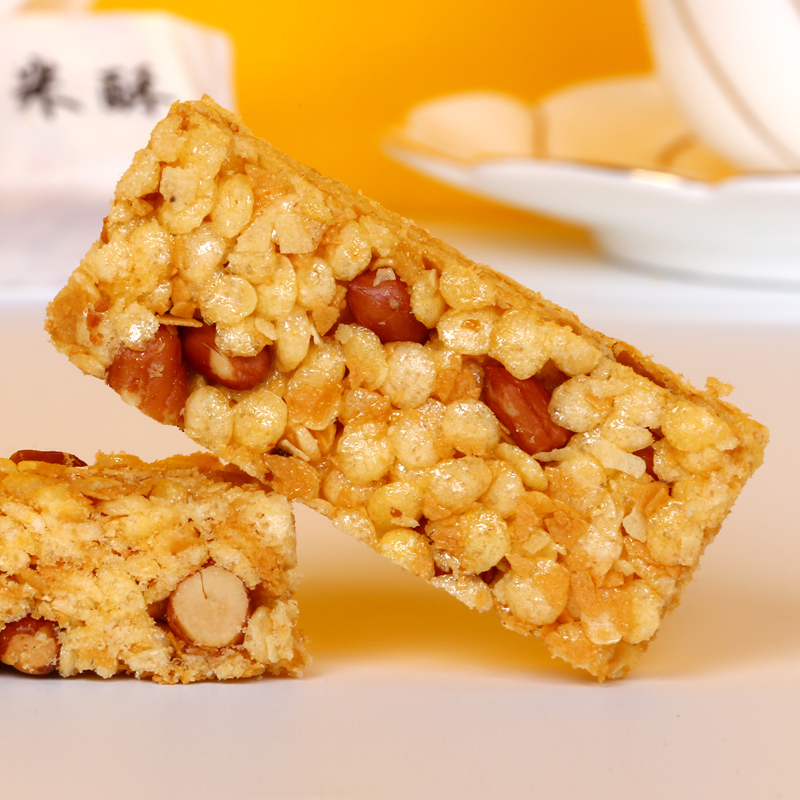 子口乐藜麦燕麦玉米酥258g独立小包装非油炸粗粮代餐饱腹休闲零食_虎窝淘