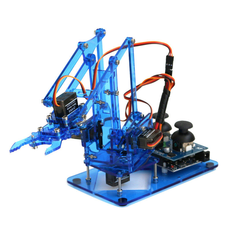 机械臂学习套件 meArm机械手电子创客DIY套件迷你小机械臂套件_虎窝淘