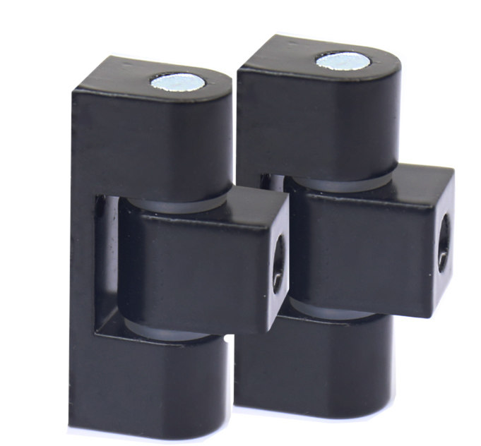 F45轴承铰链CL45锌合金合页CL222动力柜电器柜配电箱黑亮光门轴_虎窝淘