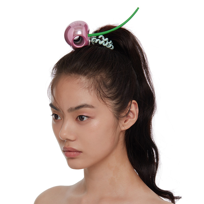 YVMIN尤目E.G.系列巨型彩色樱桃头绳发圈饰品_虎窝淘