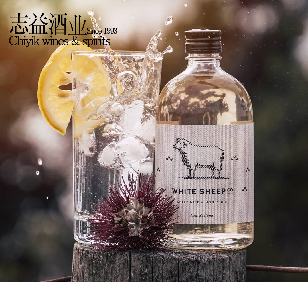 白绵羊白羊金酒杜松子酒 WHITE SHEEP GIN新西兰进口洋酒 500ml_虎窝淘