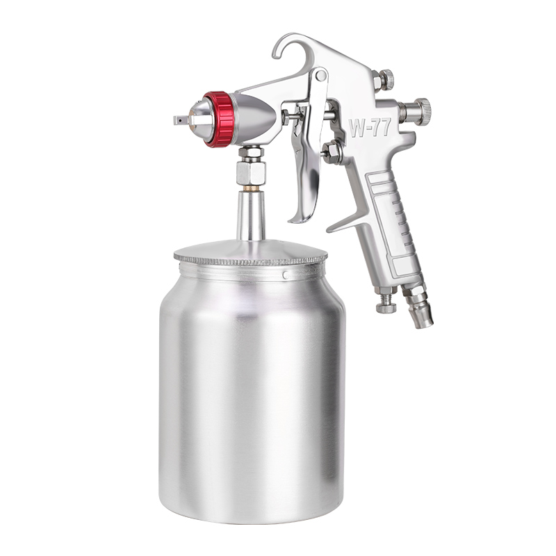 w-77喷漆枪w77油漆喷枪气动雾化w71涂料专用的气泵喷枪补漆喷壶罐_虎窝淘