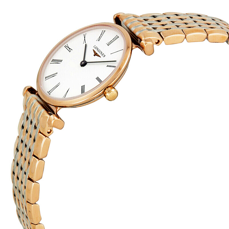 瑞士名表浪琴LONGINES嘉岚系列镀金石英女表L4.209.1.91.7_虎窝淘