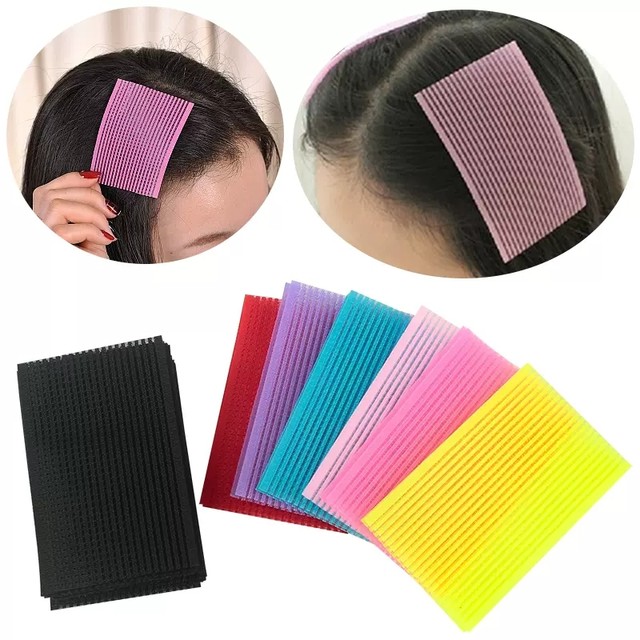 Bangs stickers for women's hair, sticky hair magic stickers, broken ...