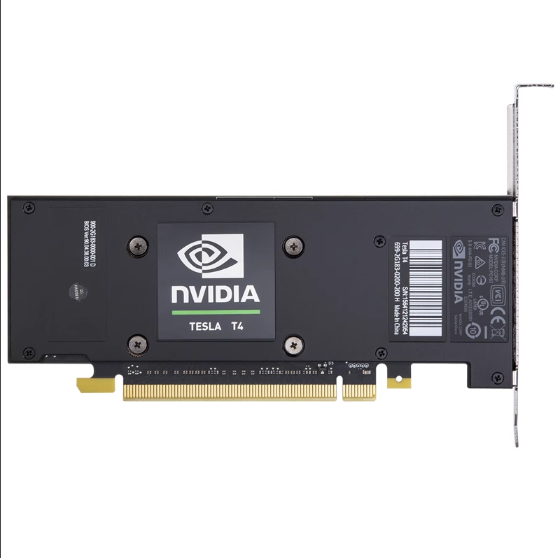 英伟达NVIDIA Tesla T4 16G显卡AI人工智能深度学习GPU运算加速卡_虎窝淘