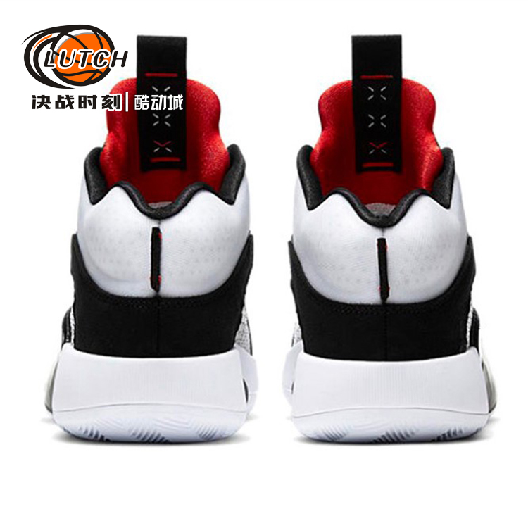 决战时刻-AIR JORDAN XXXV AJ35灰蓝红男子缓震篮球鞋 CQ4228-001_虎窝淘