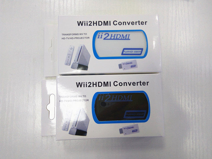 游戏机WII TO HDMI高清转换器支持显示器WII转HDMI_虎窝淘