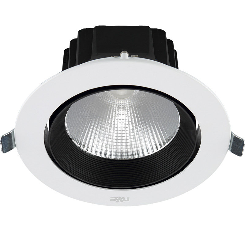 雷士射灯led天花灯嵌入式筒灯25瓦35W商场大功率开孔15公分12厘米_虎窝淘