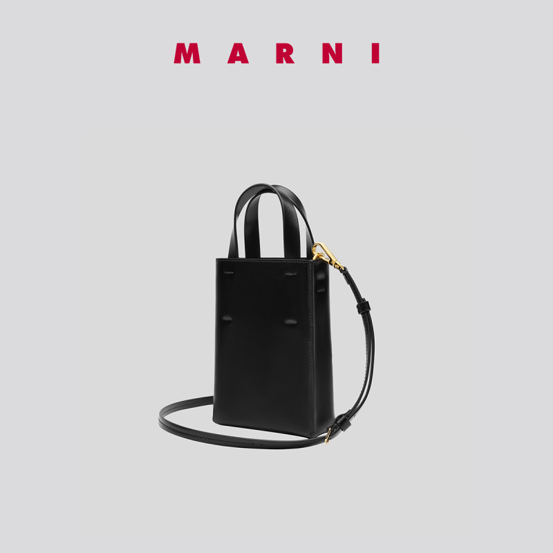 MARNI MUSEO NANO撞色手提包_虎窝淘