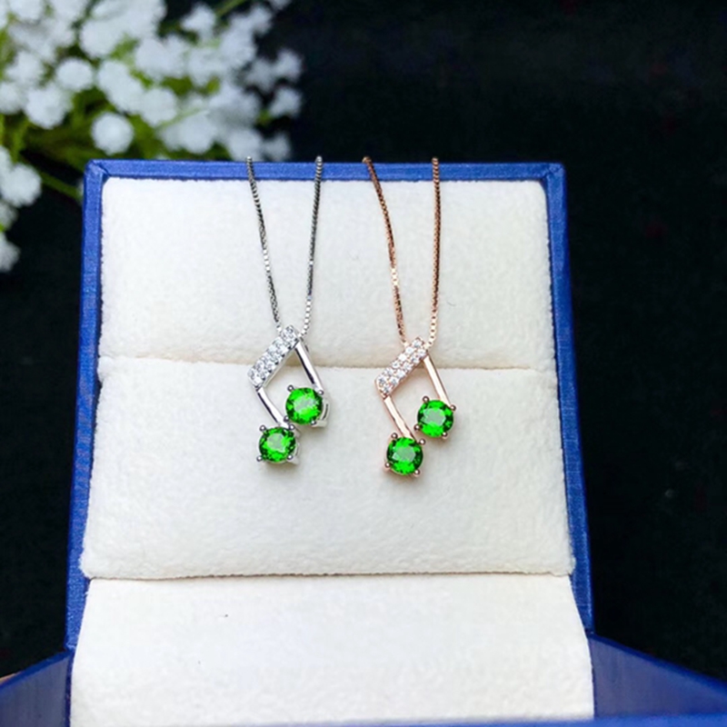 S925银女款吊坠空托小尺寸圆4*4mm来石代镶嵌碧玉碧玺祖母绿等_虎窝淘