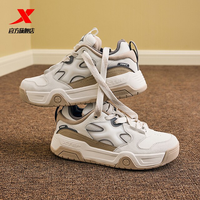 Xtep STAR-X Bread Shoes Couple Shoes 2025 Summer New Men's Shoes Casual ...