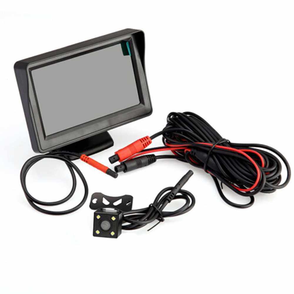 4.3inch 12V Car Rear View Camera Monitor Backup Reverse Came_虎窝淘