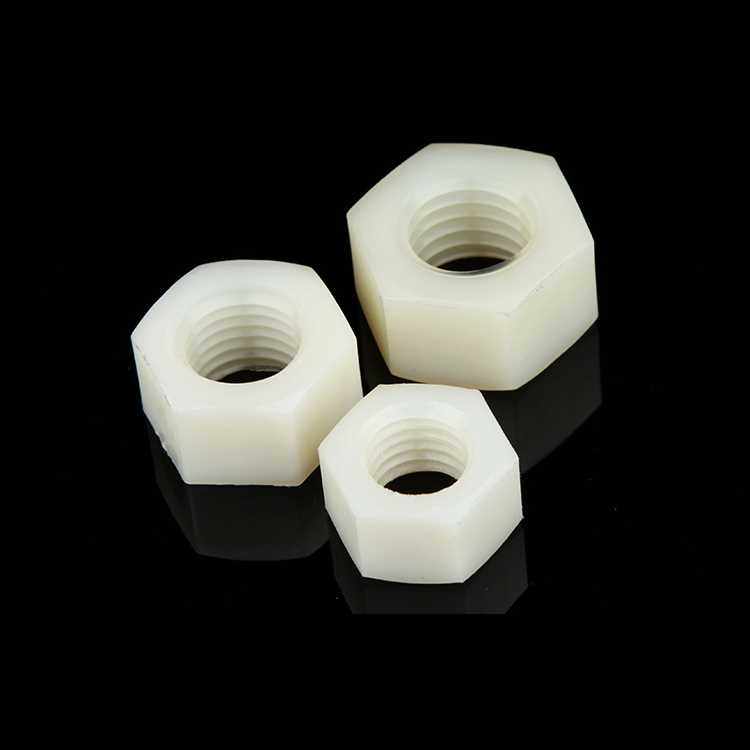 20/50Pcs Plastic Hex Nuts M2 M2.5 M3 M4 M5 M6 M8 Nylon PA66_虎窝淘