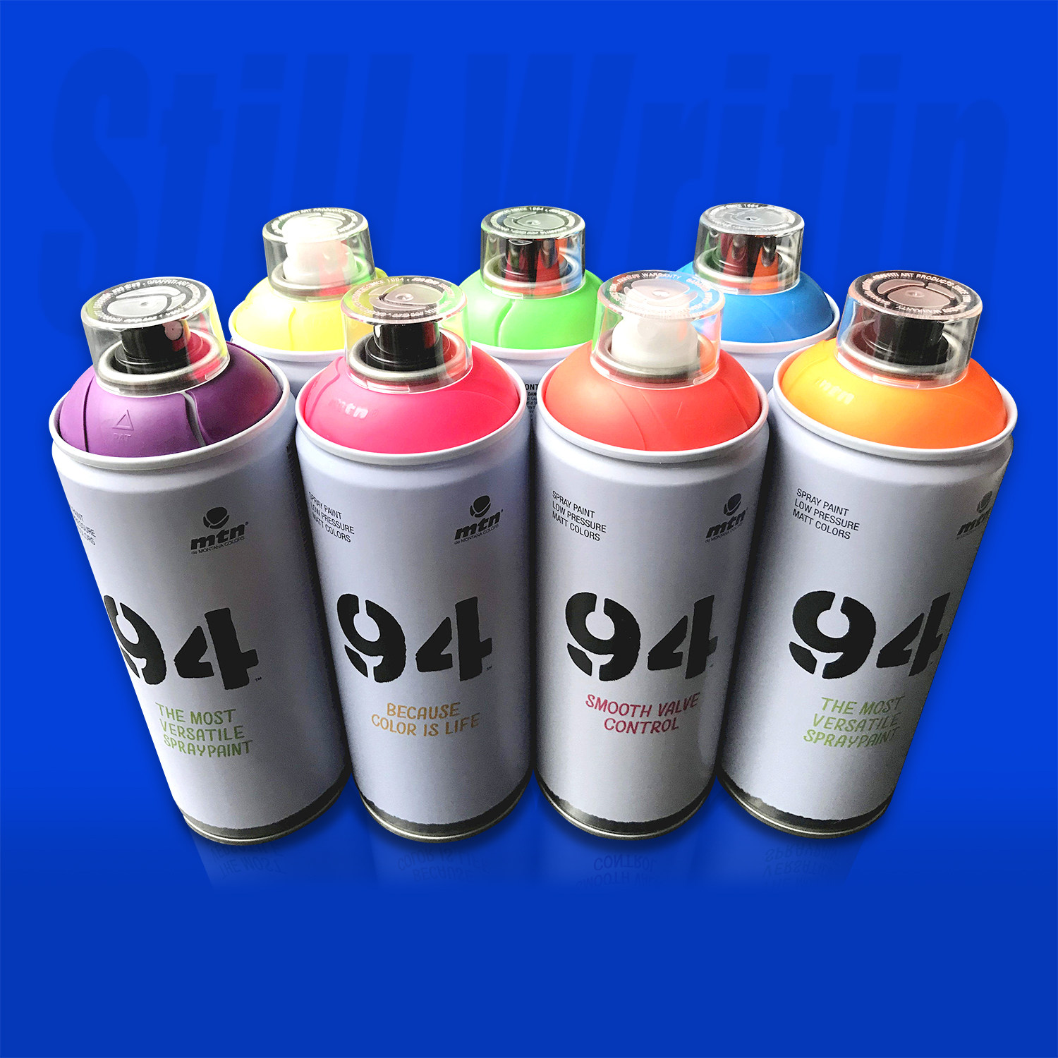 MTN 94/专业涂鸦喷漆艺术壁画手摇自喷漆/400ML哑光/六只包邮_虎窝淘