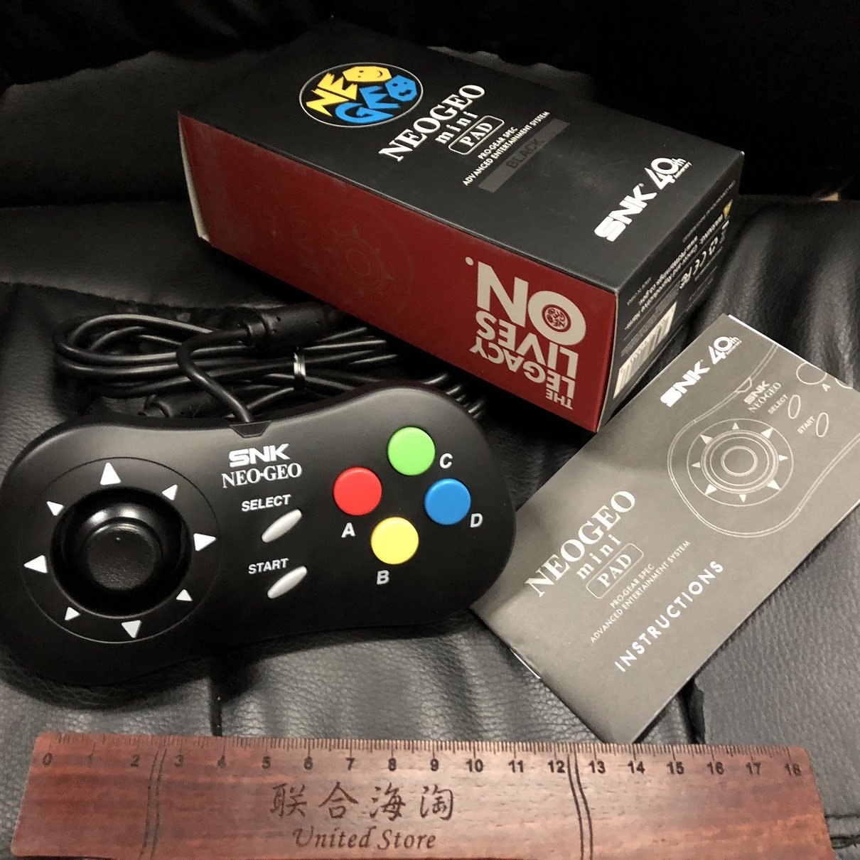 SNK40周年原装NEOGEO Mini迷你游戏主机街掌机日版欧美国际版手柄_虎窝淘