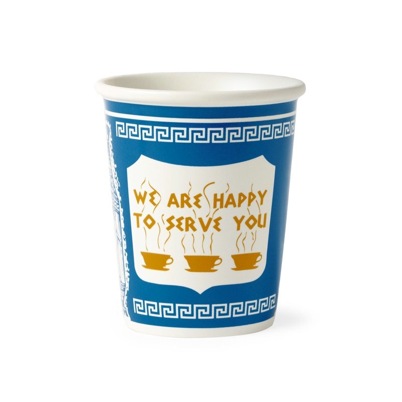 Anthora杯纽约标志性纸杯陶瓷纪念版 We Are Happy To Serve You_虎窝淘