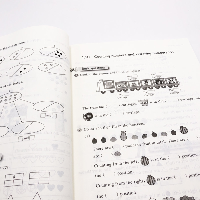 一课一练数学英文版一年级第一学期 Shanghai Maths One Lesson One Exercise Grade1（First ...