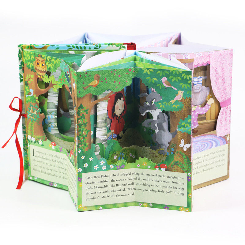 Little Red Rilding Hood小红帽 Helen Rowe,Elisabeth Golding编儿童读物原版书外版书新华书店 ...