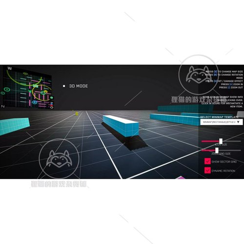 Unity UGUI MiniMap 2.7.1 迷你地图UI界面 插件_虎窝淘