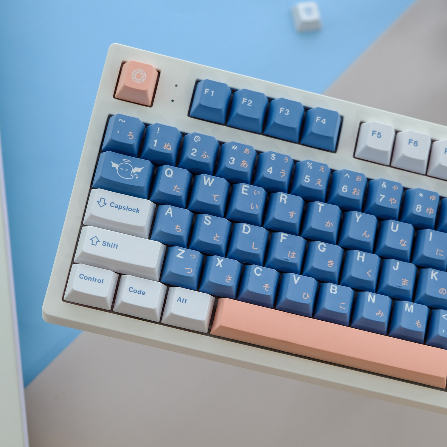 泰坦国度礼物GIFT按键134键PBT原厂高度全五面热升华机械键盘键帽_虎窝淘