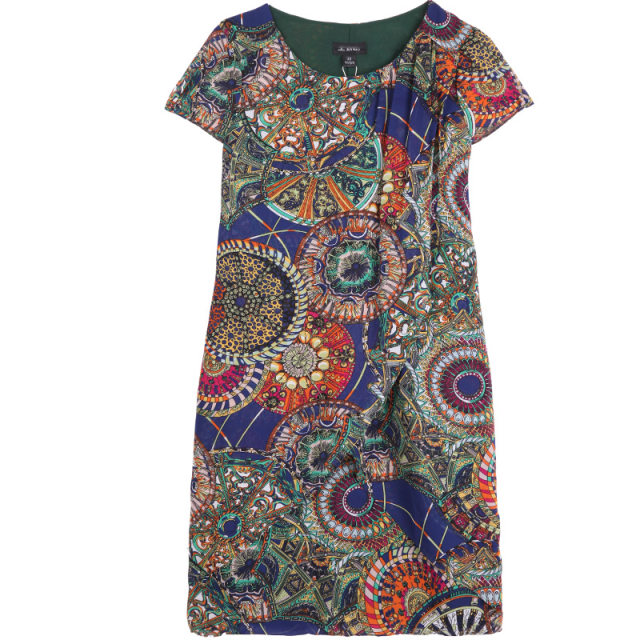Xing's women's clothing summer mid-length large-size mother's dress ...
