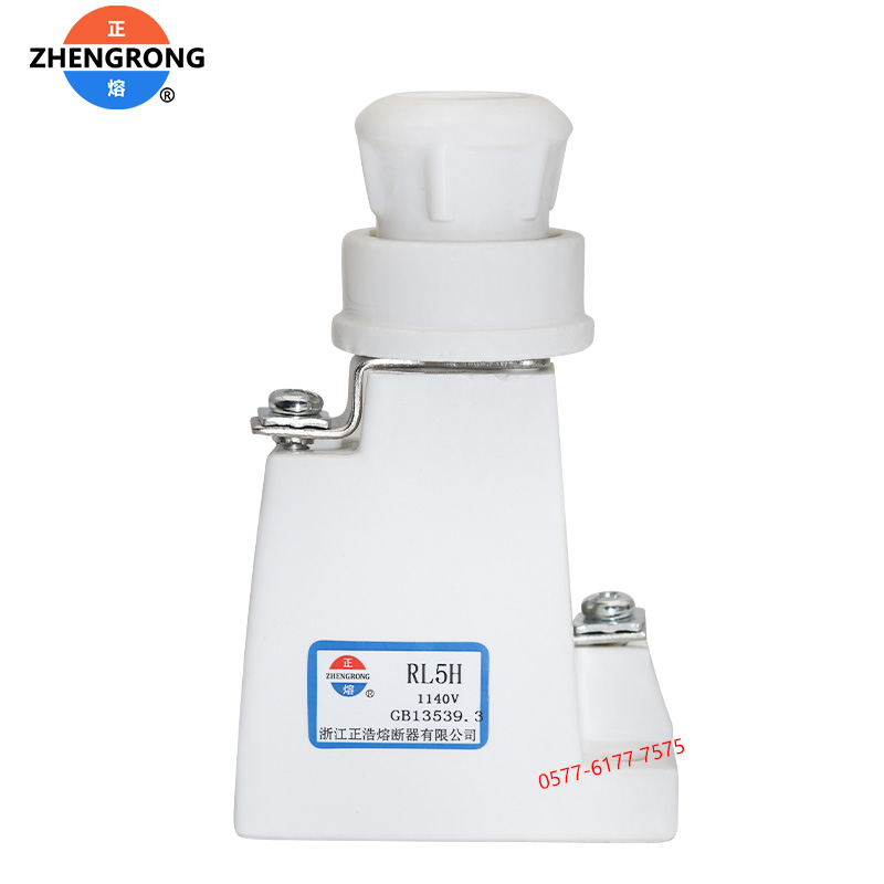 正浩保险熔芯底座RL30 RL5H 1140V 660V螺旋式陶瓷熔断器底座_虎窝淘