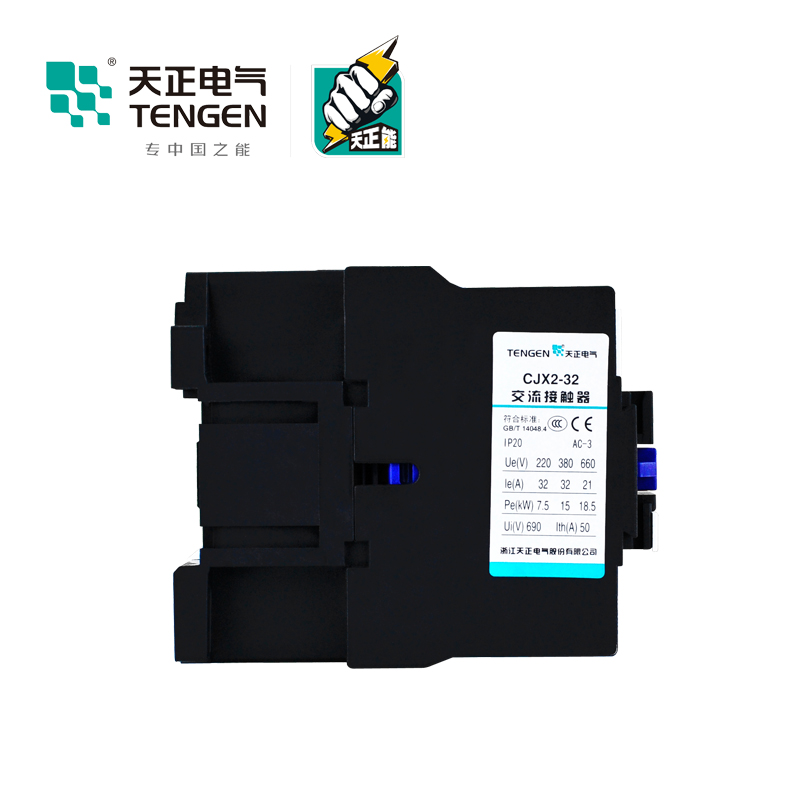 TENGEN天正 CJX2-32交流接触器3210 3201 220v 380V 110V 36V 24v_虎窝淘