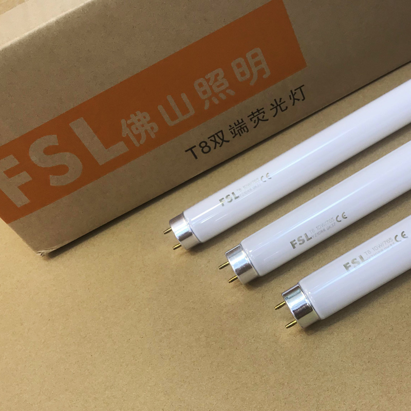 佛山t8荧光灯管家用长条老式FSL普通日光灯管1.2米30w36w18W15W10_虎窝淘