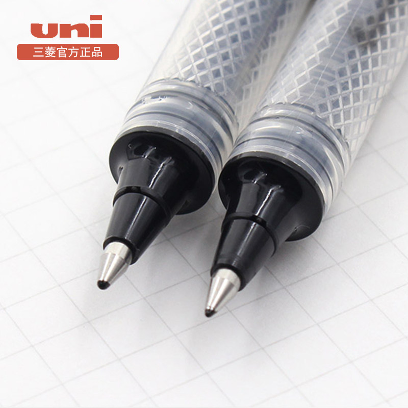 日本 uni/三菱 UBR-95中性笔芯 UB-205签字笔替芯子金属笔尖弹头水笔芯三菱水笔专用替芯红黑蓝三菱笔替芯_虎窝淘