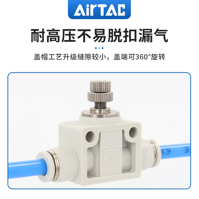 亚德客气动接头ASA/PSA4/6/8/10/12管道直通调速单向节流阀限流阀_虎窝淘