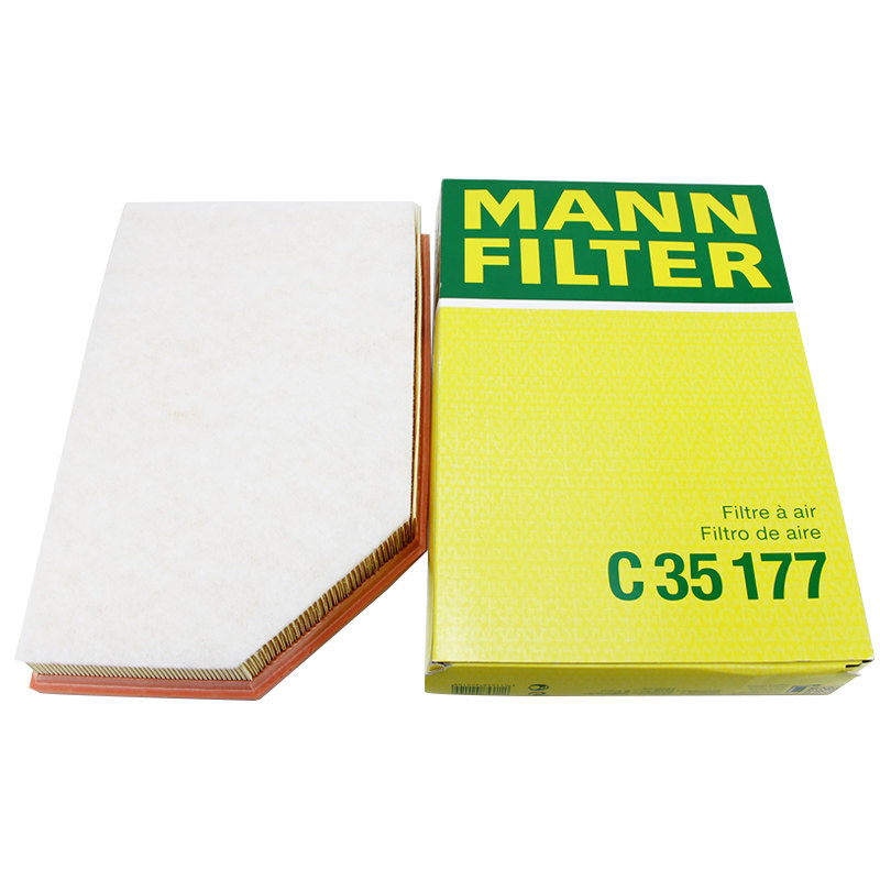 曼牌C35177沃尔沃XC60 S60L 2.0T四缸空气滤芯德国进口18年生产_虎窝淘