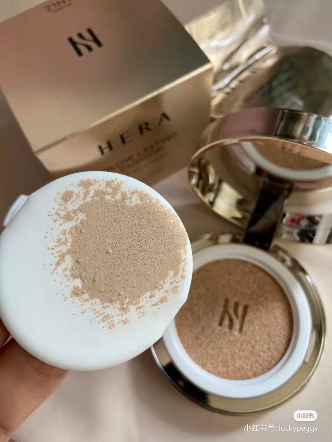 HERA赫妍赫拉黑金白金气垫bb霜粉底液赠替换装控油持久保湿_虎窝淘