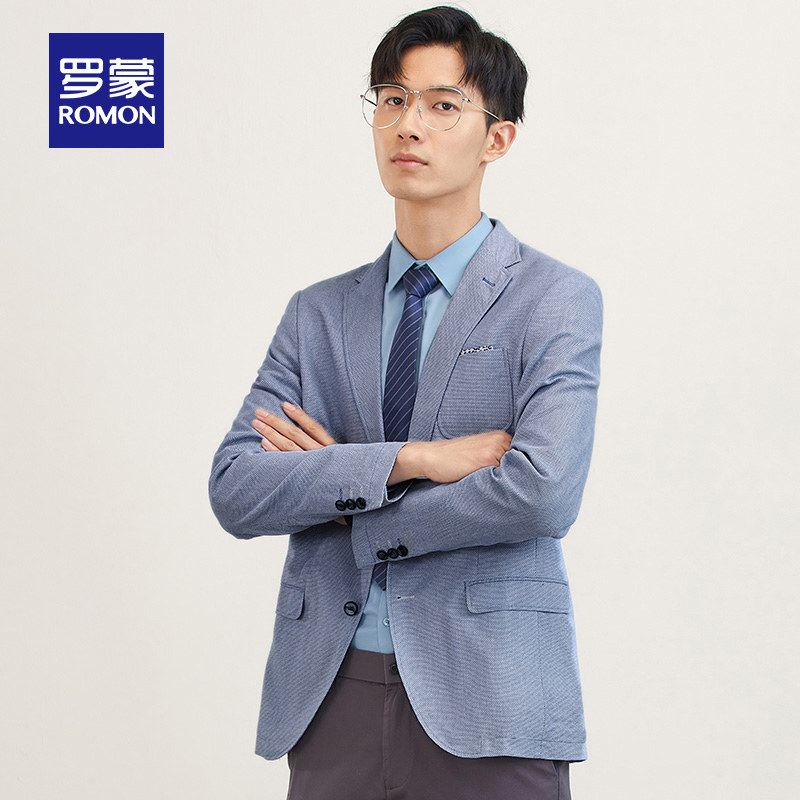 Romon 罗蒙 evBYdc 西装外套 多款式，79元包邮（需用券）(补贴后73.24元)—— 慢慢买比价网