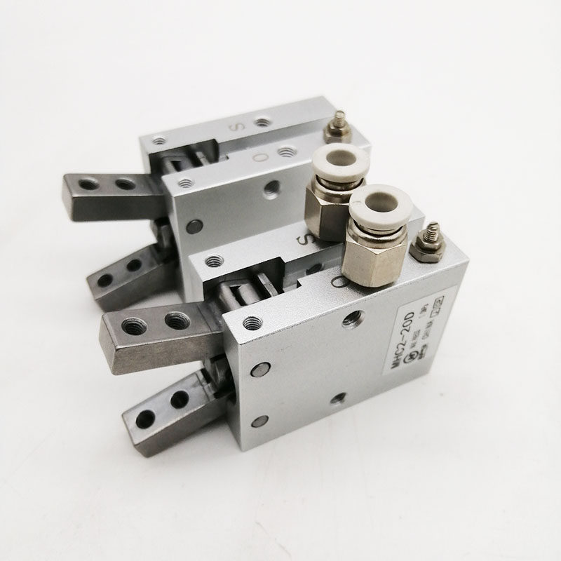 SMC气动手指气缸MHC2-10D/16D/20D/25D/MHC2-16S/20S气爪气动剪刀_虎窝淘