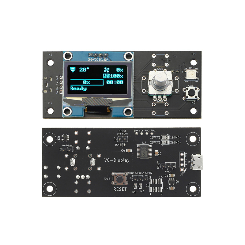 。3D打印机配件 Voron V0&V0.1 OLED显示屏适用Raspberry Pi 3 B_虎窝淘