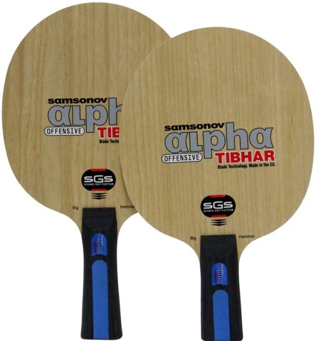 航天乒乓TIBHAR挺拔SAMSONOV ALPHA萨姆阿尔法SGS纯木底板_虎窝淘