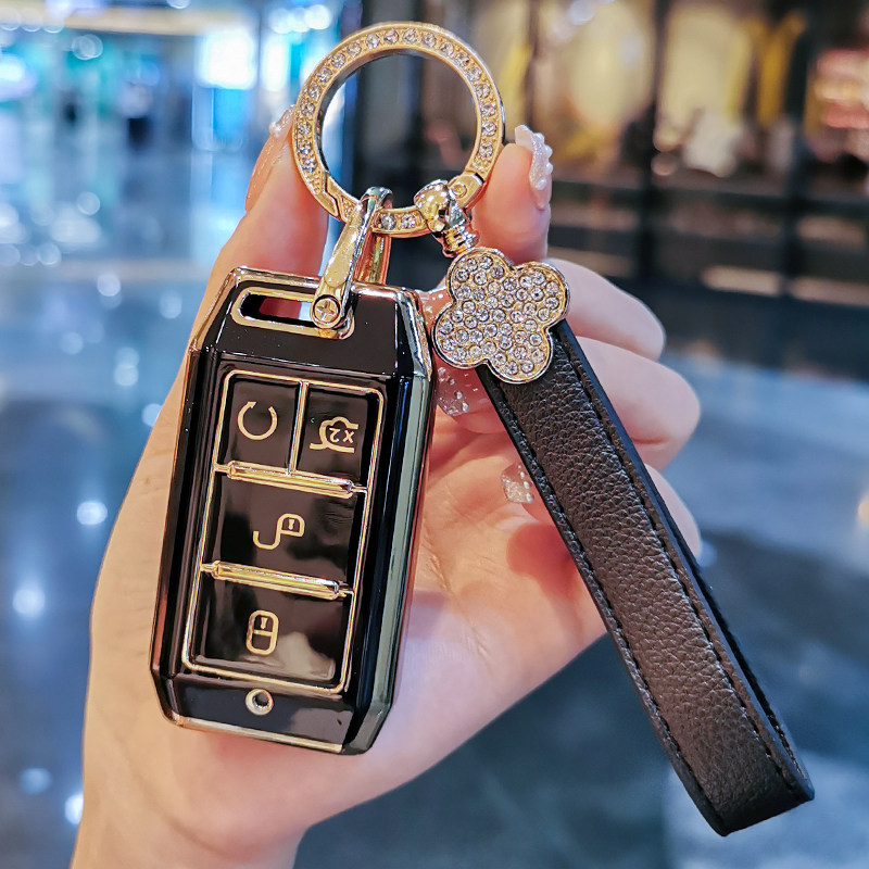 比亚迪钥匙套e1/e2/e3/s2包BYD元pro新能源秦EV/535车钥匙扣女_虎窝淘