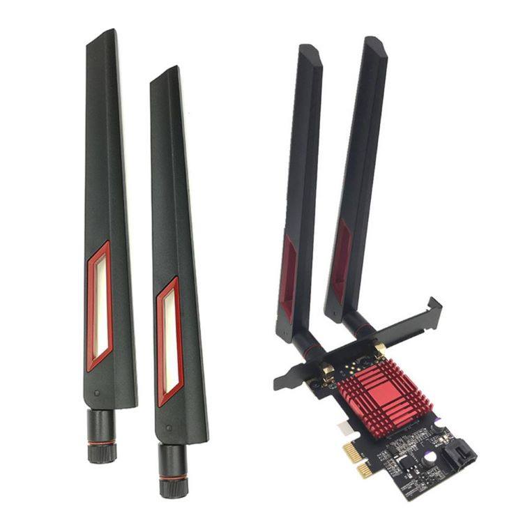 2.4G/5.8G双频AC天线无线网卡路由器穿墙ASUS AC88U/68U/86U挡板_虎窝淘