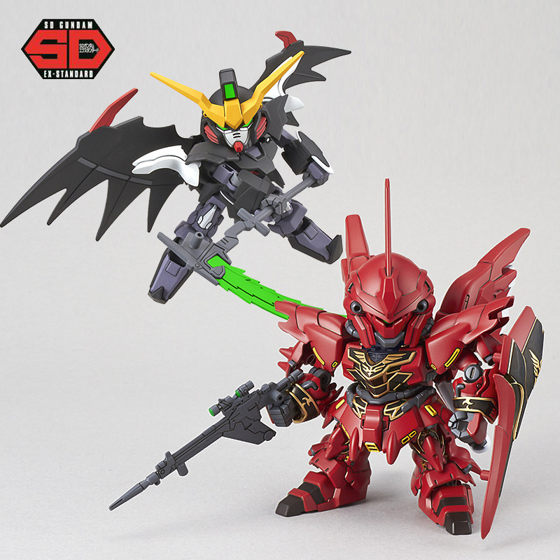 [itoy]万代Q版SDEX SD EX高达模型红异端命运飞翼独角兽自由敢达_虎窝淘