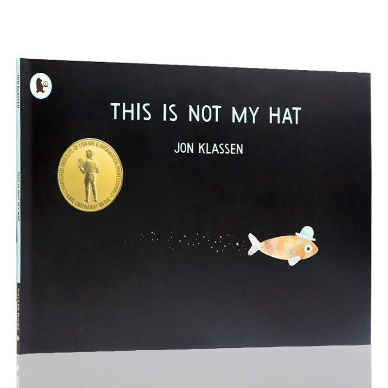进口英文原版正版 This is not my hat这不是我的帽子儿童图画绘本书凯迪克金奖凯特格林纳威奖 Jon Klassen乔恩克拉森_虎窝淘