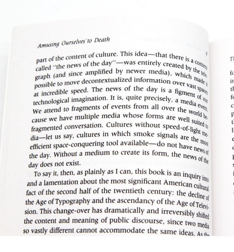 娱乐至死英文原版 Amusing Ourselves to Death Neil Postman尼尔·波兹曼经典畅销作品进口正版_虎窝淘