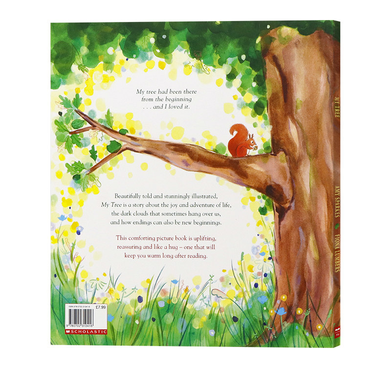 我的树 My Tree英文原版绘本温馨感人亲子阅读儿童读物进口图画书Scholastic出版Amy Sparkes著_虎窝淘