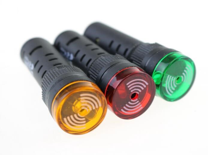 Buzzer AD16-16SM AC 380V 16mm sound and light flashing buzze_虎窝淘