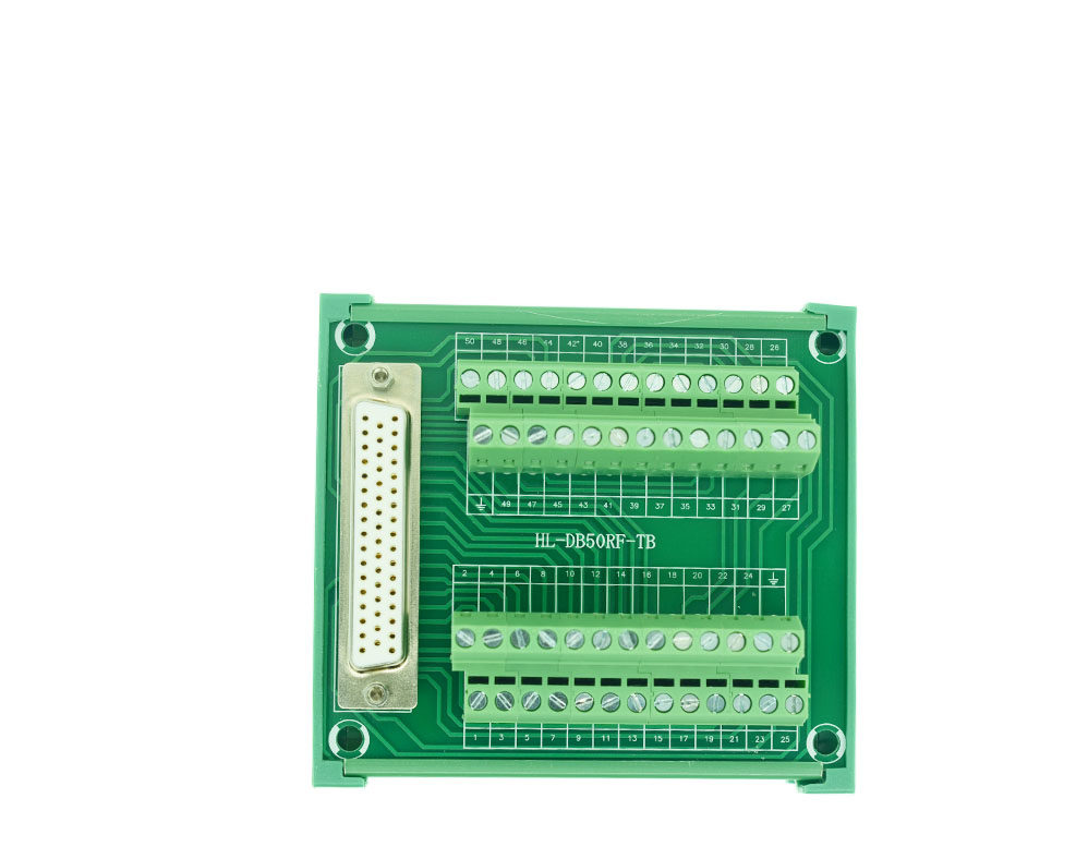 DB50 female D-SUB DR-50 Male Female signals Terminal PCB Bre_虎窝淘