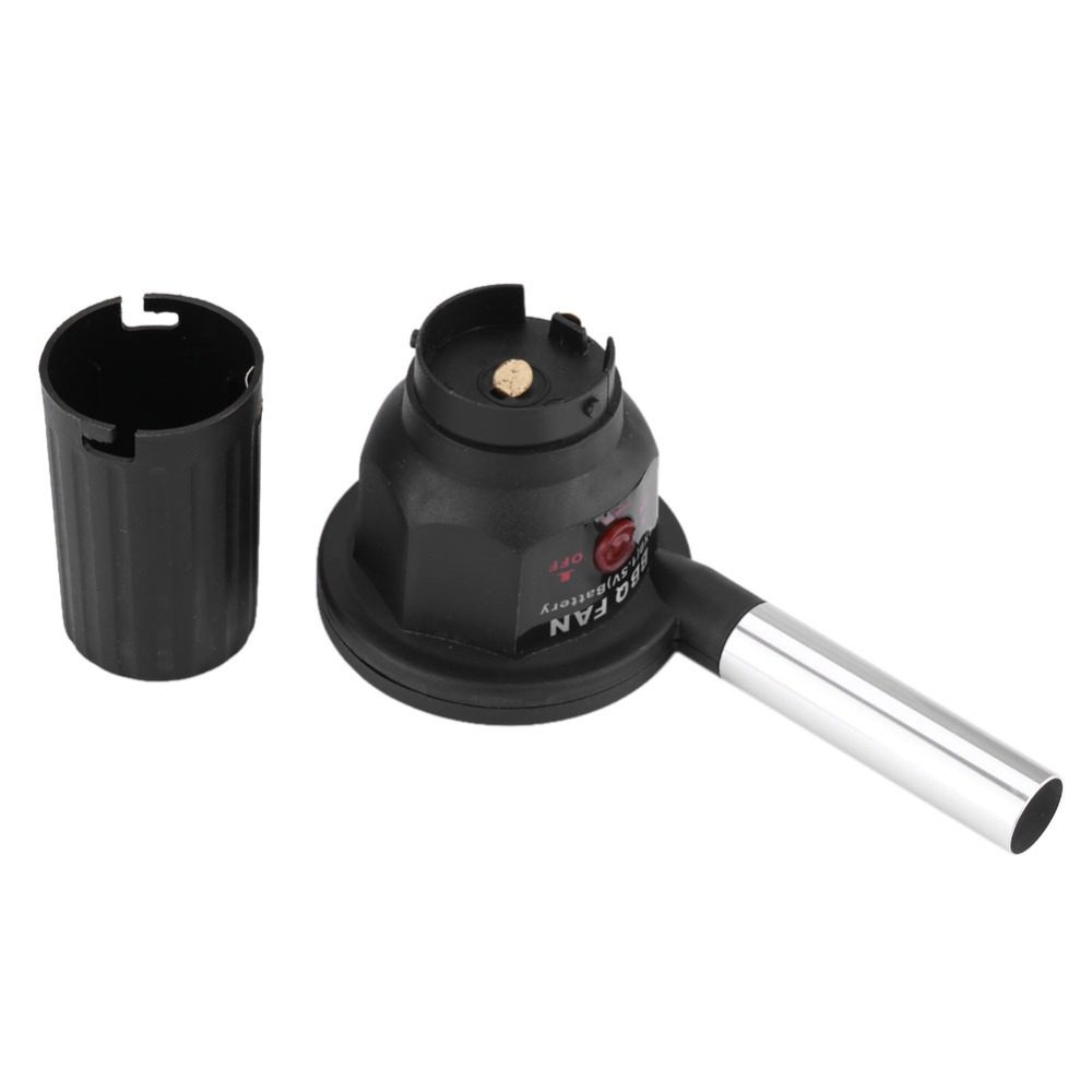 Portable Fire Blower Battery Powered Electric BBQ Grill Fan_虎窝淘