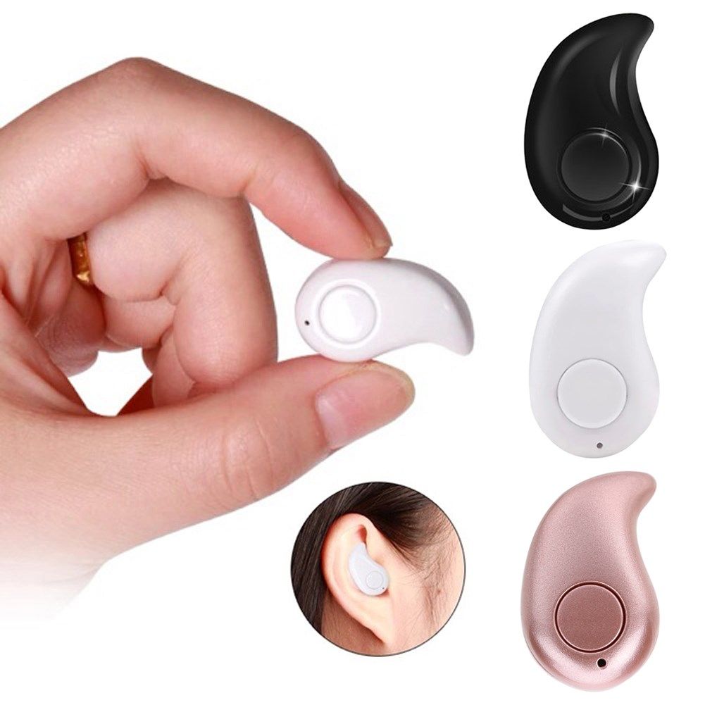 Supper Mini Wireless Bluetooth Earphones In-ear Headsets Wit_虎窝淘