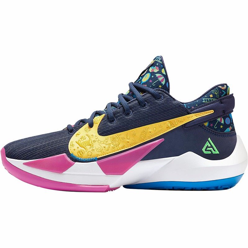 耐克 Nike Zoom Freak 2字母哥2白水泥实战篮球鞋 CK5825-100_虎窝淘