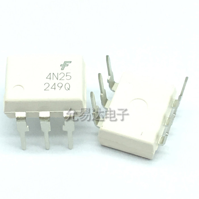 4N25直插进口仙童光耦全新原装【10只13元包邮】_虎窝淘