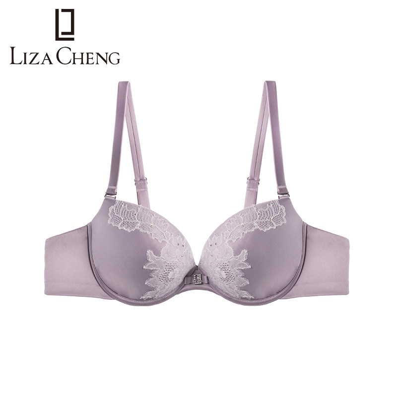 Liza Cheng文胸女式内衣光面蕾丝性感聚拢水钻缎面模杯定型LB0712 - 小编推荐 - WePost 全民代运 - 马来西亚中国淘宝代运与集运专家
